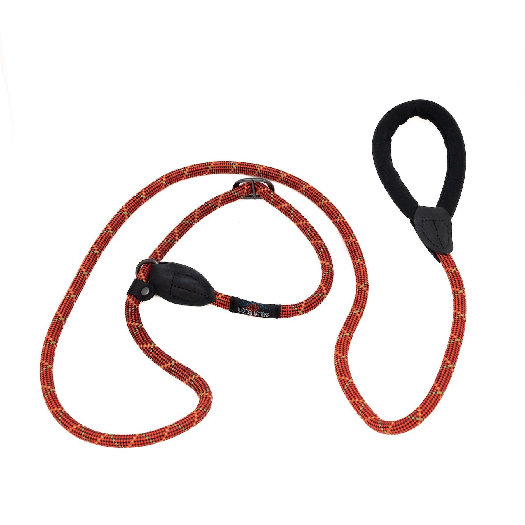 Comfort Rope Slip Leash | Padded Handle | Lead with Integrated Dog ...