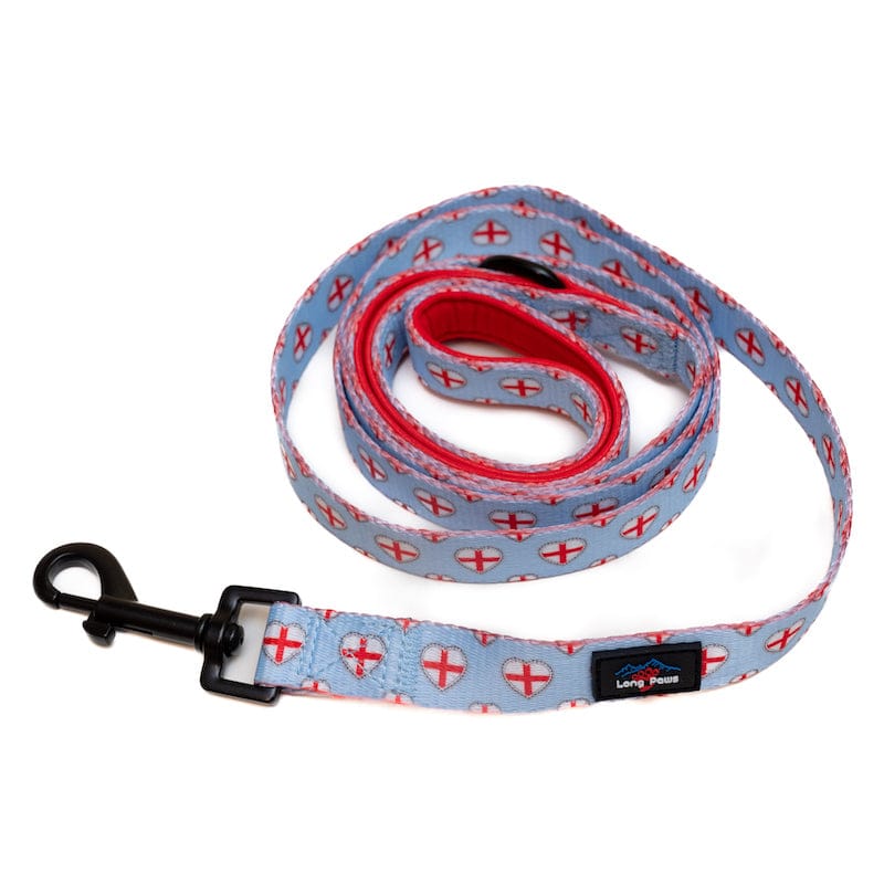 Funk The Dog Lead | St George's Heart | Long Paws