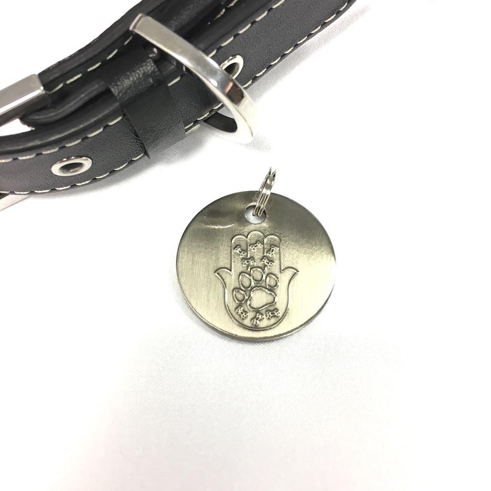 Cultural / Religious Dog Tags (30mm) | Dog Name Tag | Hamsa | Hand of ...